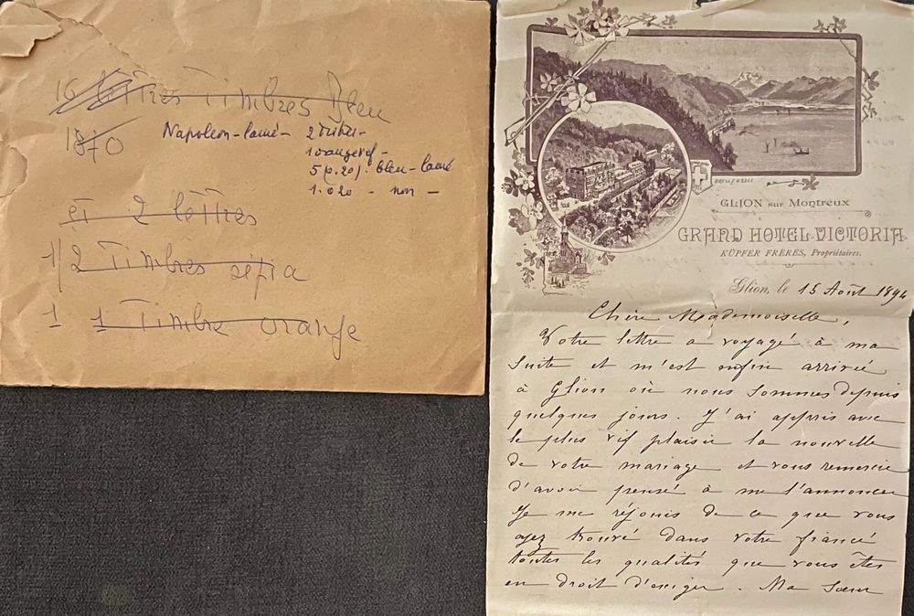 Antike Handgeschriebene Brief aus 2Ten Weltkrieg | Kaufen auf Ricardo