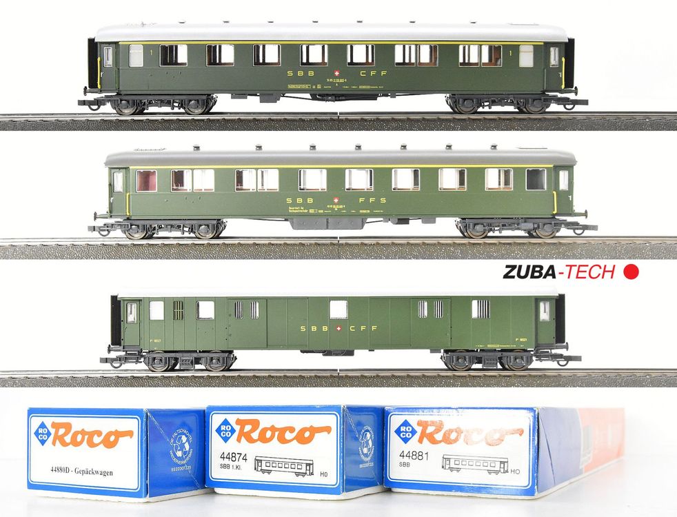 3x Roco Personenwagen der SBB H0 WS mit OVP (Gebraucht) in St. Gallen für CHF 52 – mit Lieferung ...