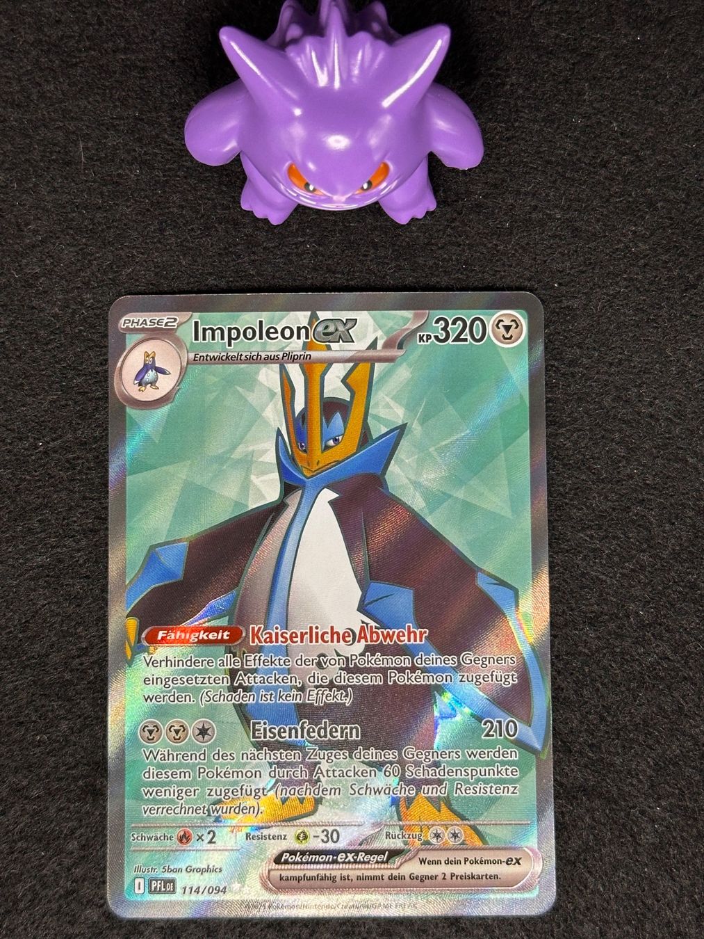 Pokémon Fatale Flammen - Impoleon ex PFL 114 DE (Neu (gemäss ...