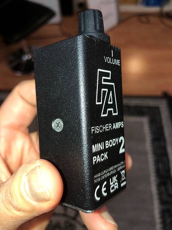 Fischer Amps Mini Body Pack 2 - Zustand top, inkl. OVP (Gebraucht) in ...