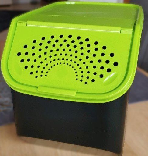 orig. TUPPERWARE Vorrat Klapp Behälter Kartoffel Zwiebeln (Gebraucht ...