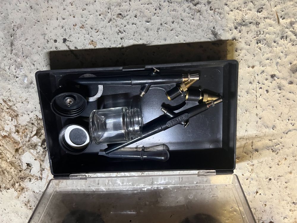 Airbrush-Set von Parkside, Modell PABK 60 A1 (Gebraucht) in Zürich für ...