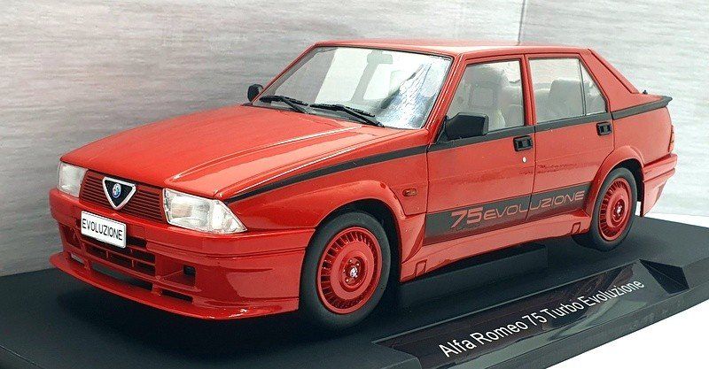 Alfa Romeo 75 Turbo - Evoluzione-Red MCG 1/18 NEU (Neu und ...