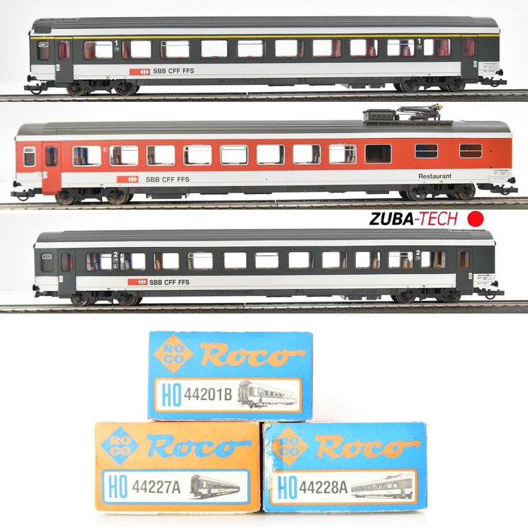 Roco 3x EW IV Personenwagen SBB H0 GS mit OVP | Kaufen auf Ricardo