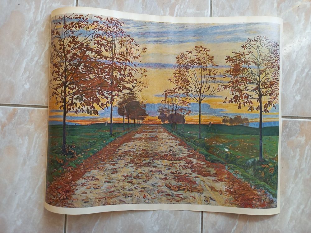 Reproduction litho Soir d'automne de Ferdinand Hodler, 1980 | Kaufen ...