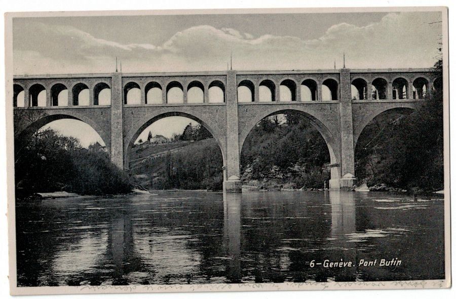 Genève, Pont Butin vers 1930 (Gebraucht) in Frauenfeld für CHF 3.2 ...