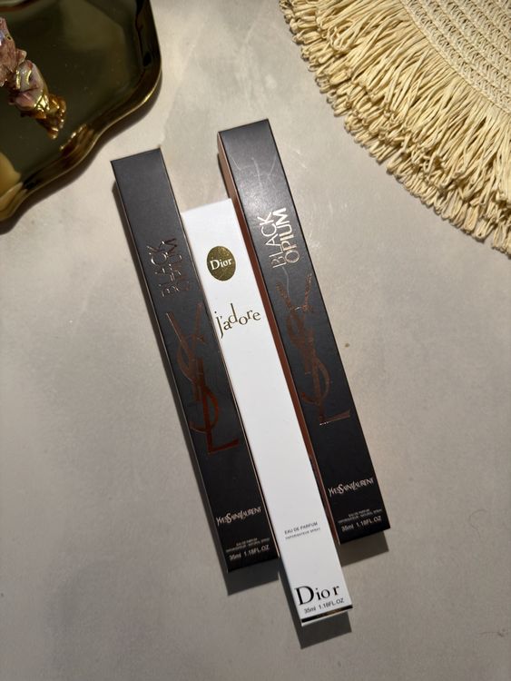 YSL Black Opium x2 & Dior Jadore Perfume Bundle, 35 ml NEW (Neu und ...