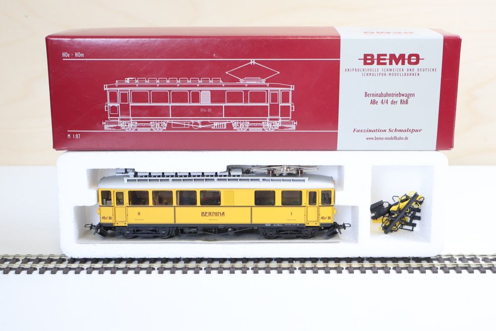 BEMO RhB Bernina Triebwagen ABe 4/4 - 1268 160 | Kaufen auf Ricardo