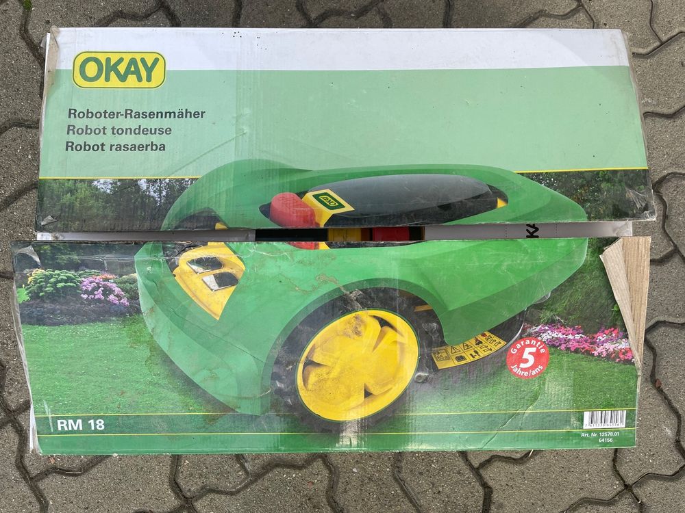 Okay Roboter-Rasenmäher RM18 | Kaufen auf Ricardo