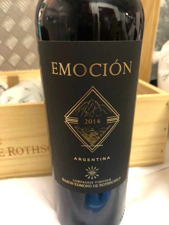 6 Flaschen Emocion 2014 Rothschild Argentina in OHK (Gebraucht) in Hölstein für CHF 216.5 – mit ...