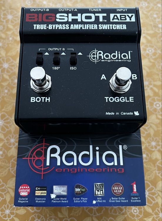 Radial Engineering Big Shot ABY (passive AMP switcher) (Neu (gemäss ...