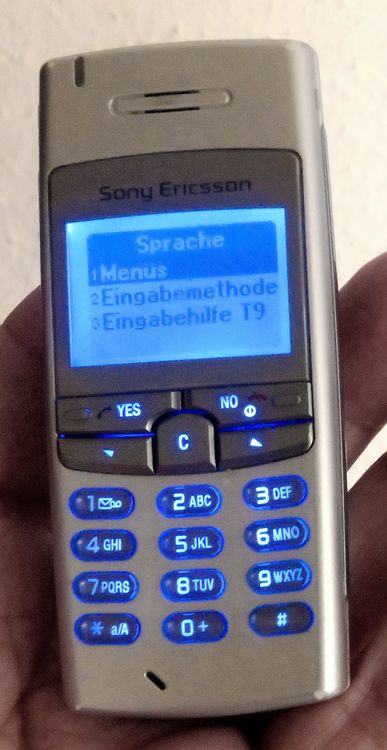 Sony Ericsson T105: 20-jährig und noch fit, seeeehr selten! | Kaufen ...