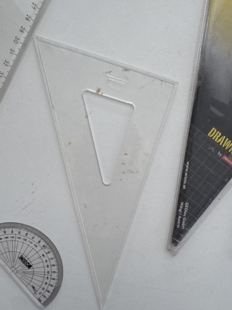 Aristo Geo College Set - Lineal und Geodreieck, gebraucht (Gebraucht ...