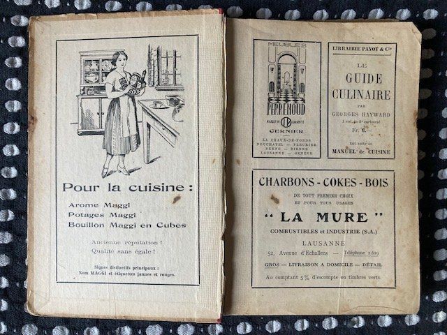 Manuel de Cuisine -1917- G. Hayward (D'occasion) à Onex pour CHF 30 ...