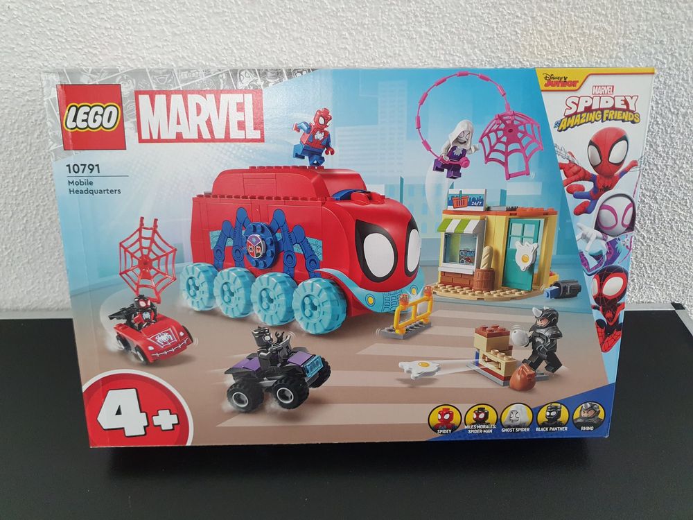 Lego - MARVEL - MobileHeadquarters 10791- Verp. leicht verdr | Kaufen ...