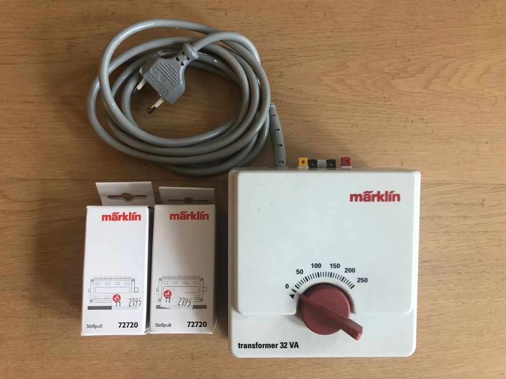 Märklin Transformer 6647 mit zwei Stellpulten 72720 (Gebraucht) in ...