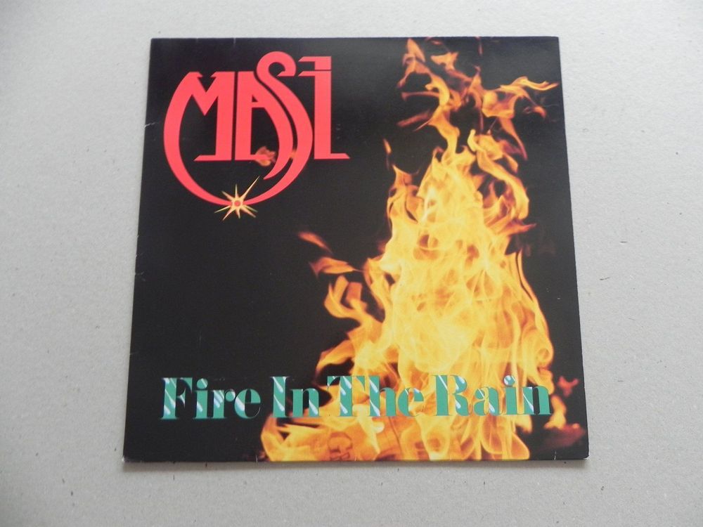 LP Italien Heavy Metal Band Masi 1987 Fire in the Rain | Kaufen auf Ricardo