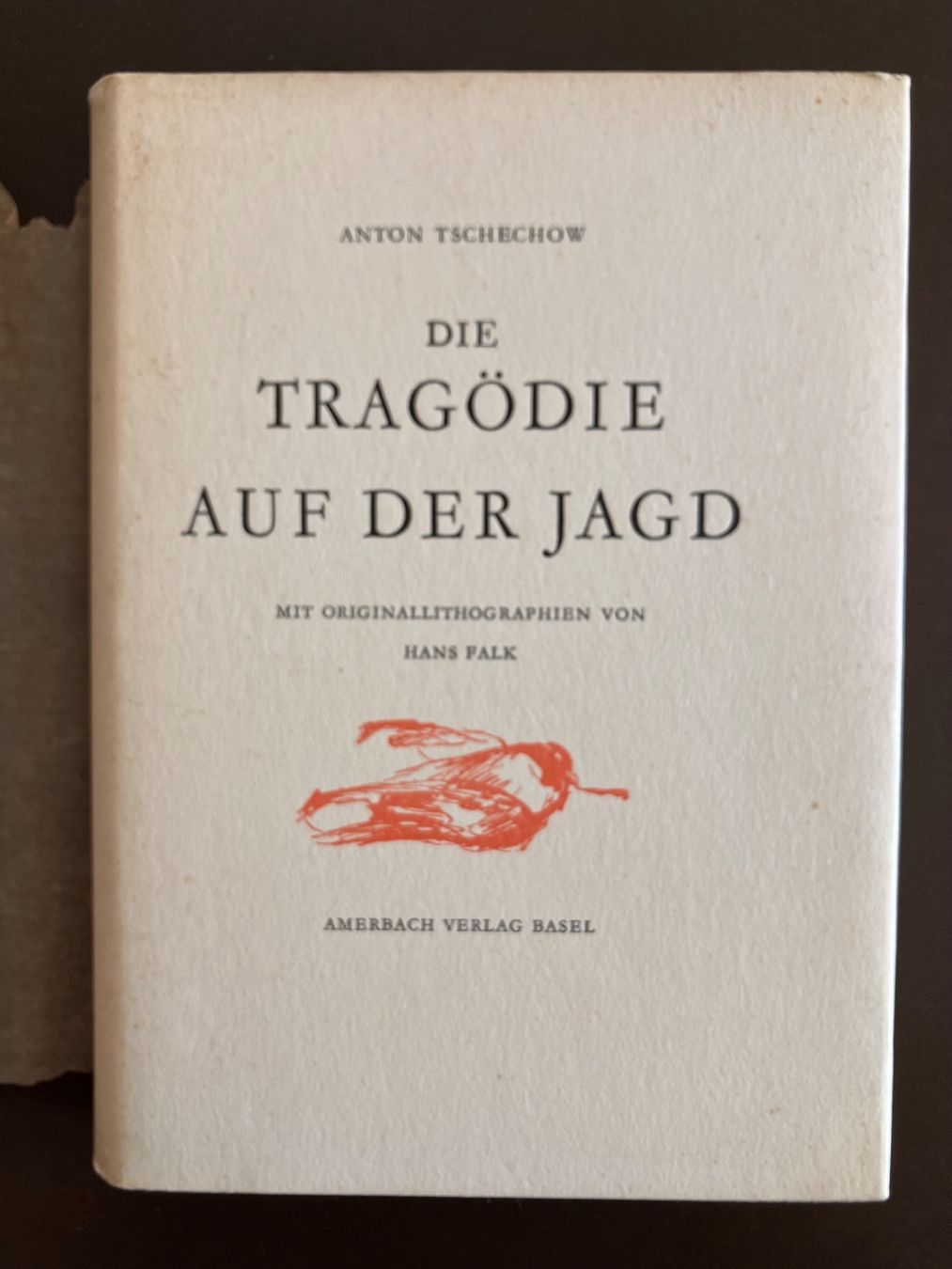 Tschechow: Tragödie auf der Jagd - Orig.-Lithos Hans Falk (Gebraucht ...