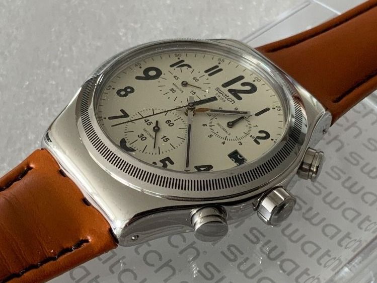 LEBLON Swatch New Irony Chrono ★ FLIEGERCHORNO ungetragen | Kaufen auf Ricardo