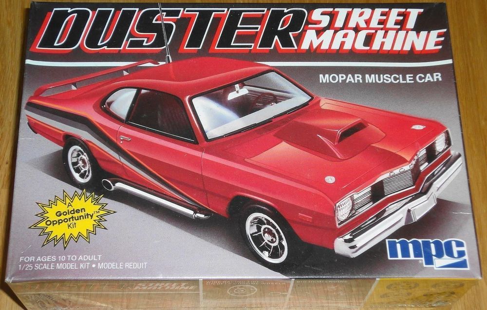 MPC DUSTER STREET MACHINE MOPAR MUSCLE CAR 1:25 (Neu und ...