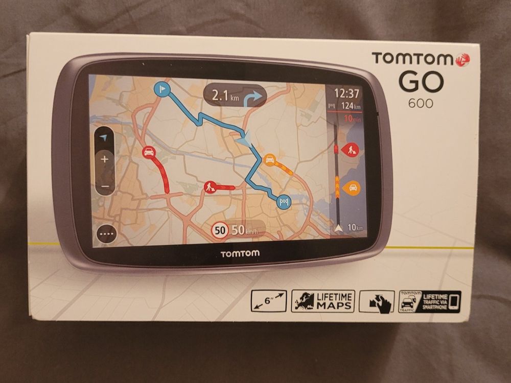 Tomtom Go 600 Livetime Maps mit Halterung (Gebraucht) in Gattikon für ...