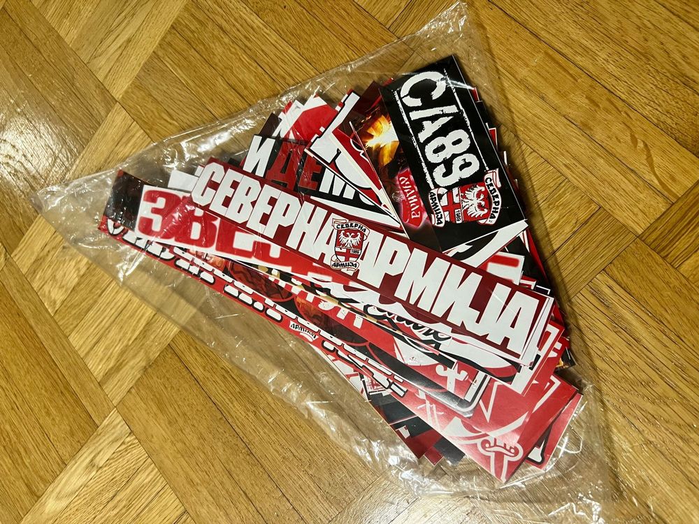 Fußball Ultras Aufkleber Delije Sever FK Roter Stern Belgrad (Neu und ...