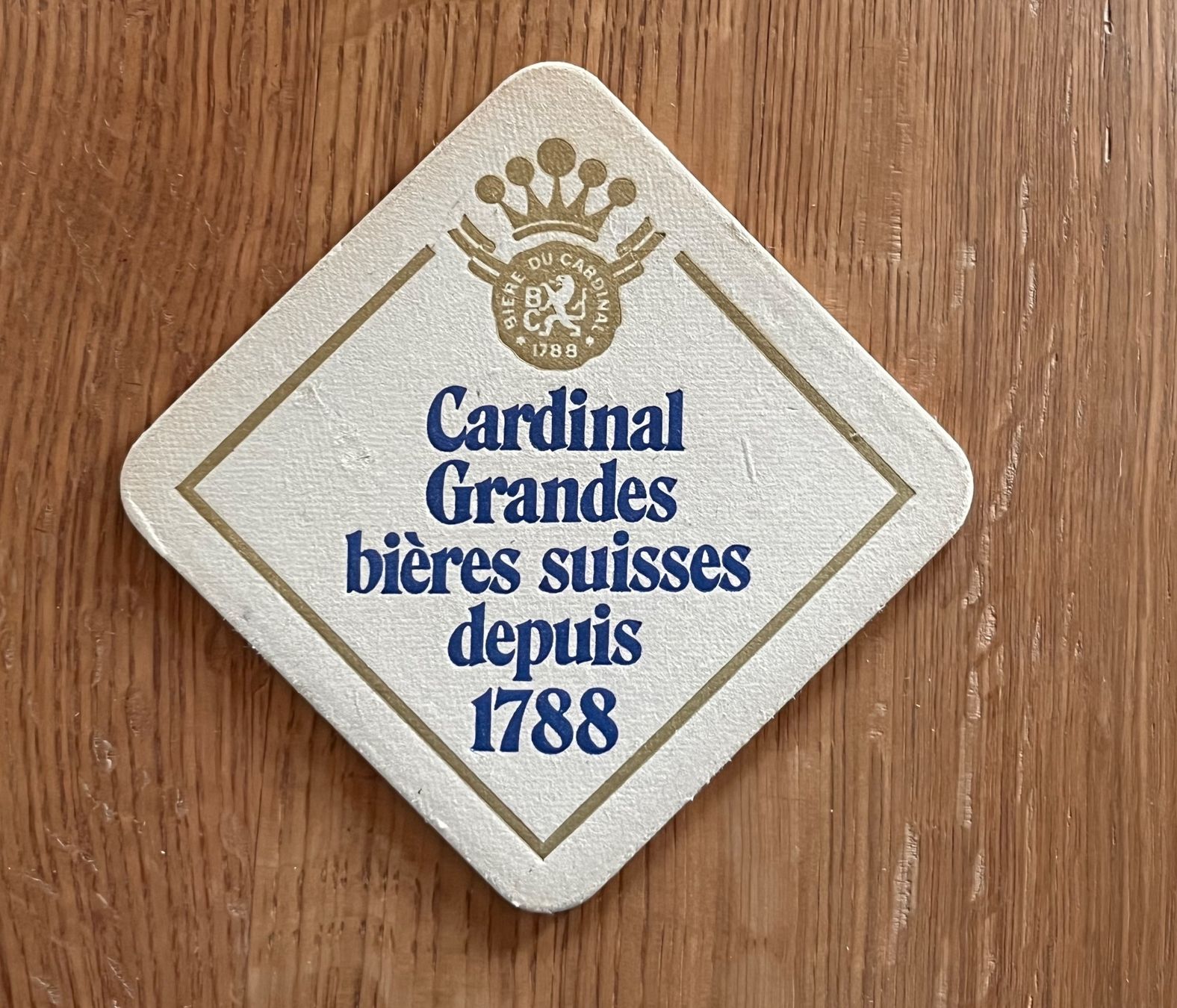 Brasserie / Cardinal / Fribourg / Bierdeckel / Sous Bock (Gebraucht) in ...