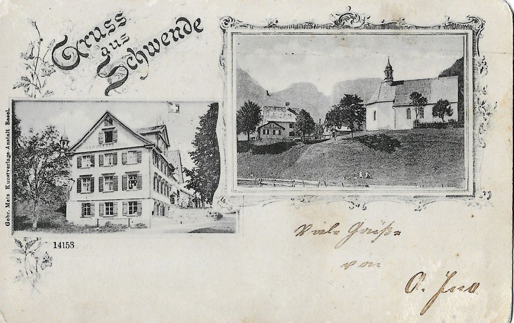 Karte Schwende 1912 (Gebraucht) in Zürich für CHF 12 – mit Lieferung ...