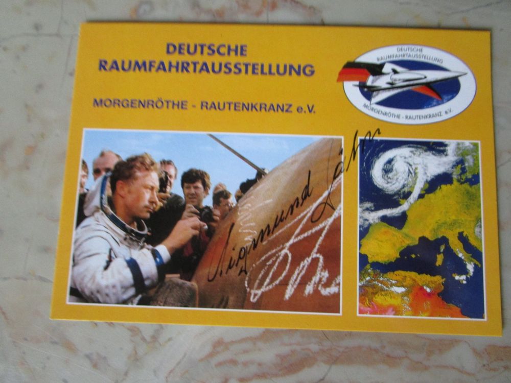 RAUMFAHRT AUTOGRAMM ANTIK SIGMUND JÄHN PILOT (Gebraucht) in GUTENSWIL für CHF 15 – mit Lieferung ...