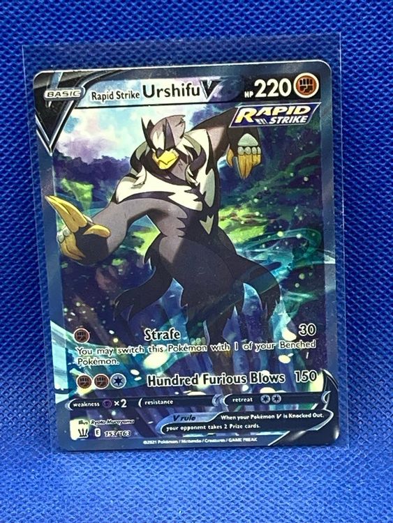 Pokemon Battle Styles Rapid Strike Urshifu V 153 / 163 EN | Kaufen auf ...