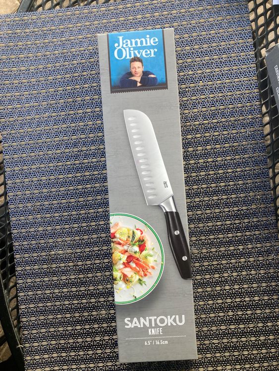 Jamie Oliver Santoku Messer 16.5cm, Neu & Originalverpack... (Gebraucht ...