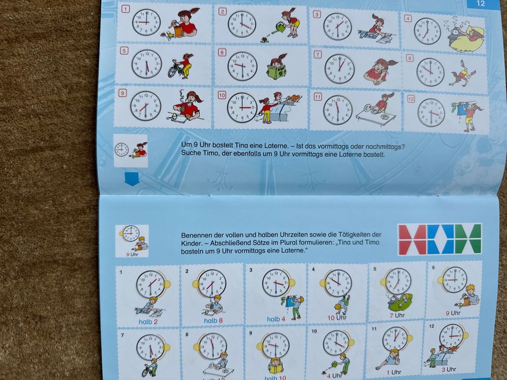 Mini-Lük Heft, Wie spät ist es? (Neu (gemäss Beschreibung)) in Aarau ...