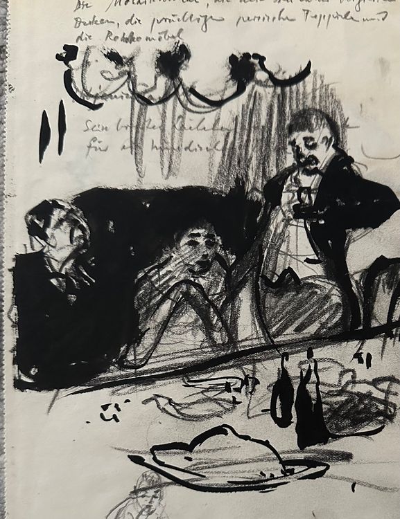 Hans Falk (1918-2002) Original Zeichnung Handsigniert (Gebraucht) in Root für CHF 35 – mit ...