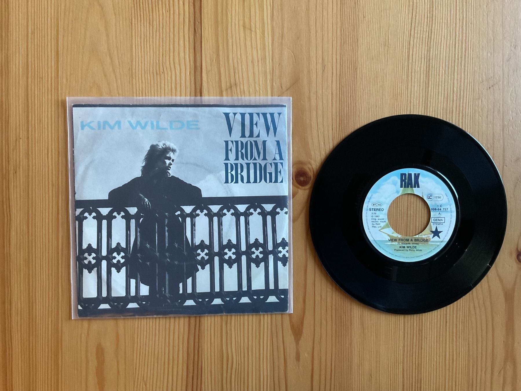 Single 7’’ - Kim Wilde / View From A Bridge (D'occasion) à Ocourt pour ...