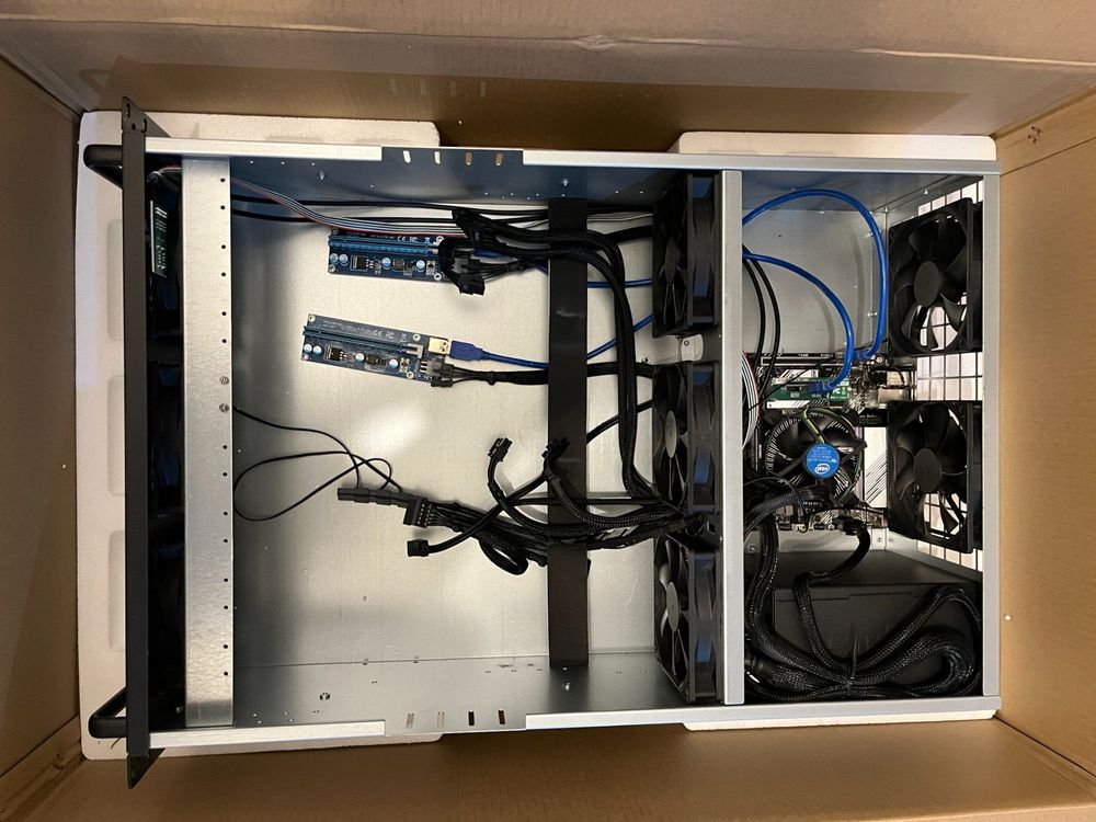 Intertech 4U-4W2 Mining Rack Chassis (Gebraucht) in Wettingen für CHF ...