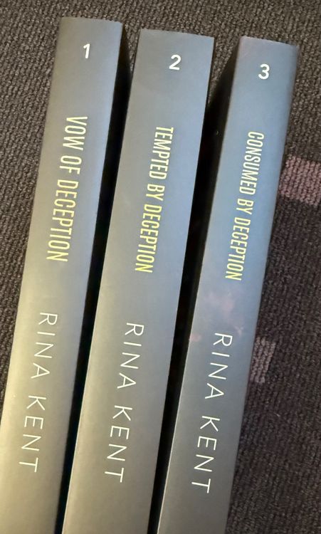 Rina Kent - Dark Romance Trilogie (Gebraucht) in Eichberg für CHF 30 ...