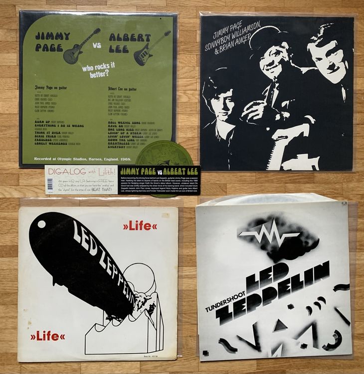 Led Zeppelin, Jimmy Page, Albert Lee (Gebraucht) in Morges für CHF 69 ...
