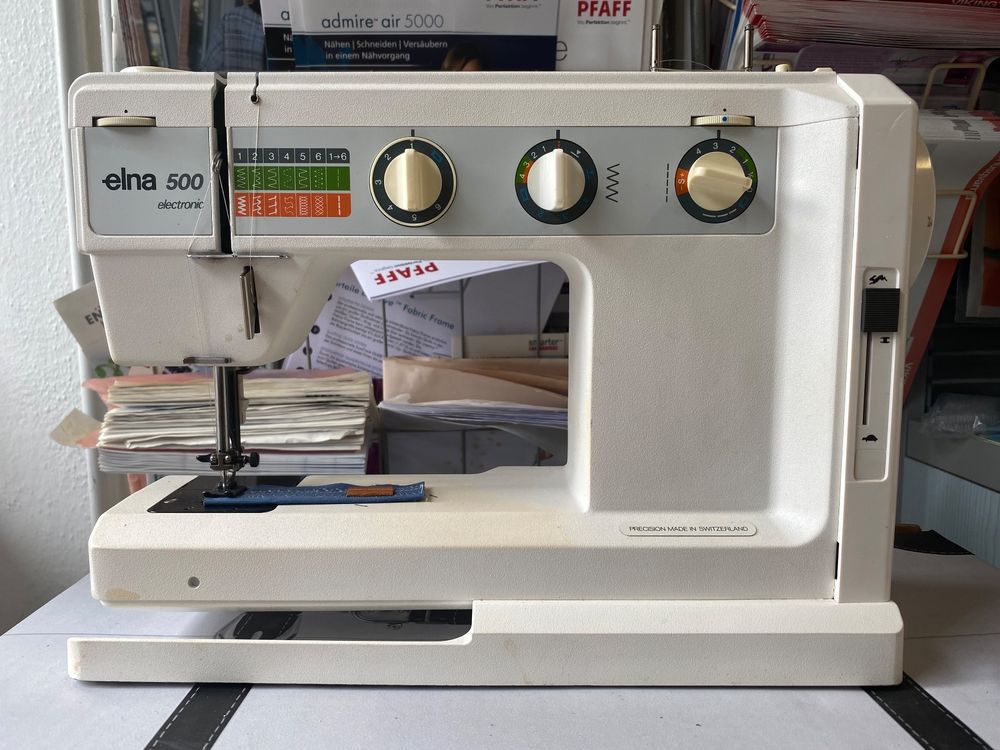 Nähmaschine Elna 500 electronic, CH-Produkt, ab Fr. 1.-- (Gebraucht) in ...
