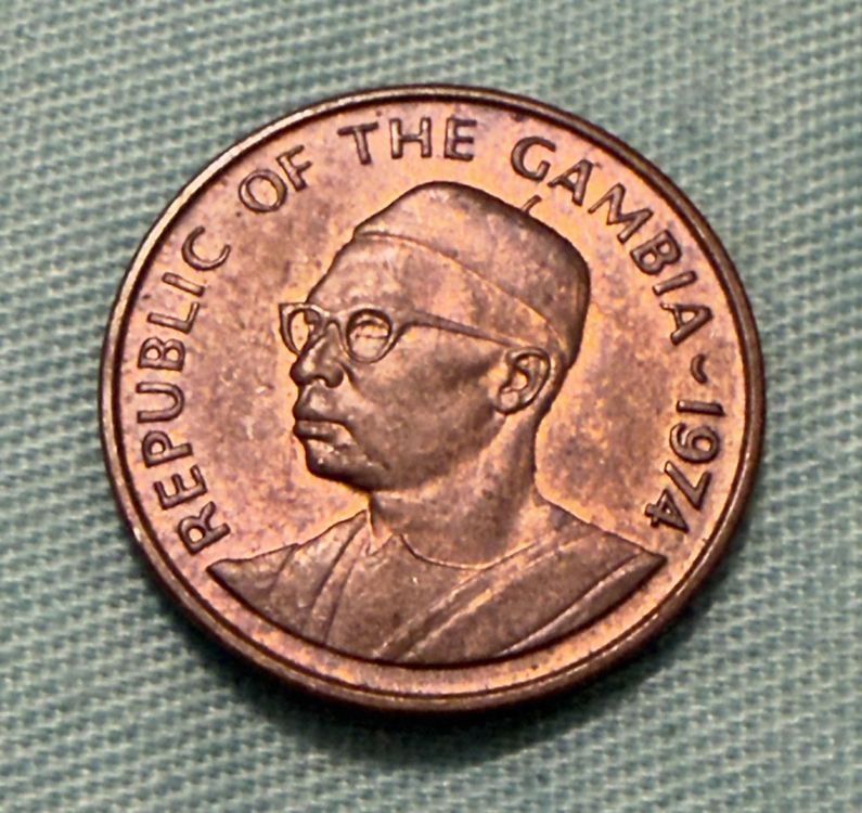 Gambia 1 Butut 1974 UNC (Neu (gemäss Beschreibung)) in Zürich für CHF 1 ...