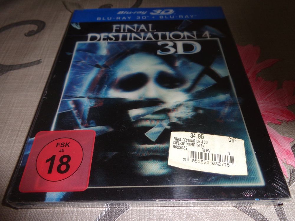 Final Destination 4 3D BLU-RAY NEUWARE (Gebraucht) in für CHF 3.5 – mit ...