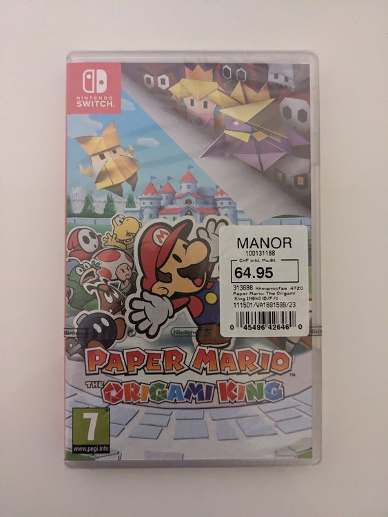 Nintendo Switch - Paper Mario: The Origami King ( OVP ) | Kaufen auf ...