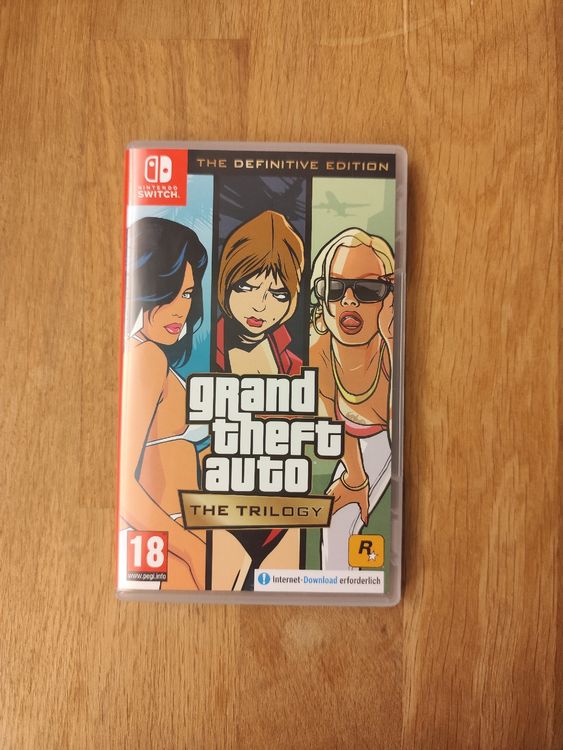 GTA Trilogy Switch / Grand Theft Auto The Trilogy Switch | Kaufen auf ...