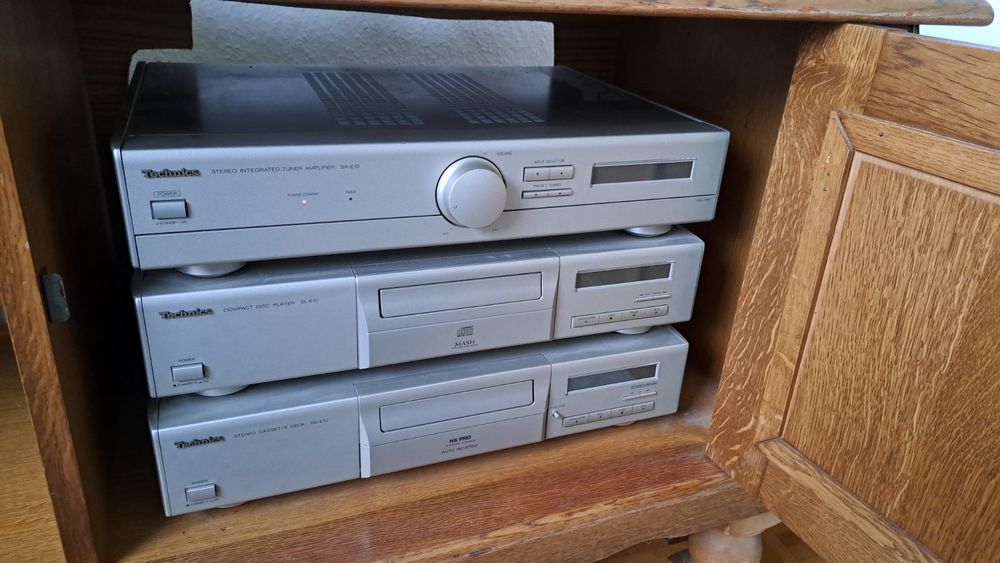 Technics Stereoanlage SA-E10 mit Fernbedienung und Boxen | Kaufen auf Ricardo