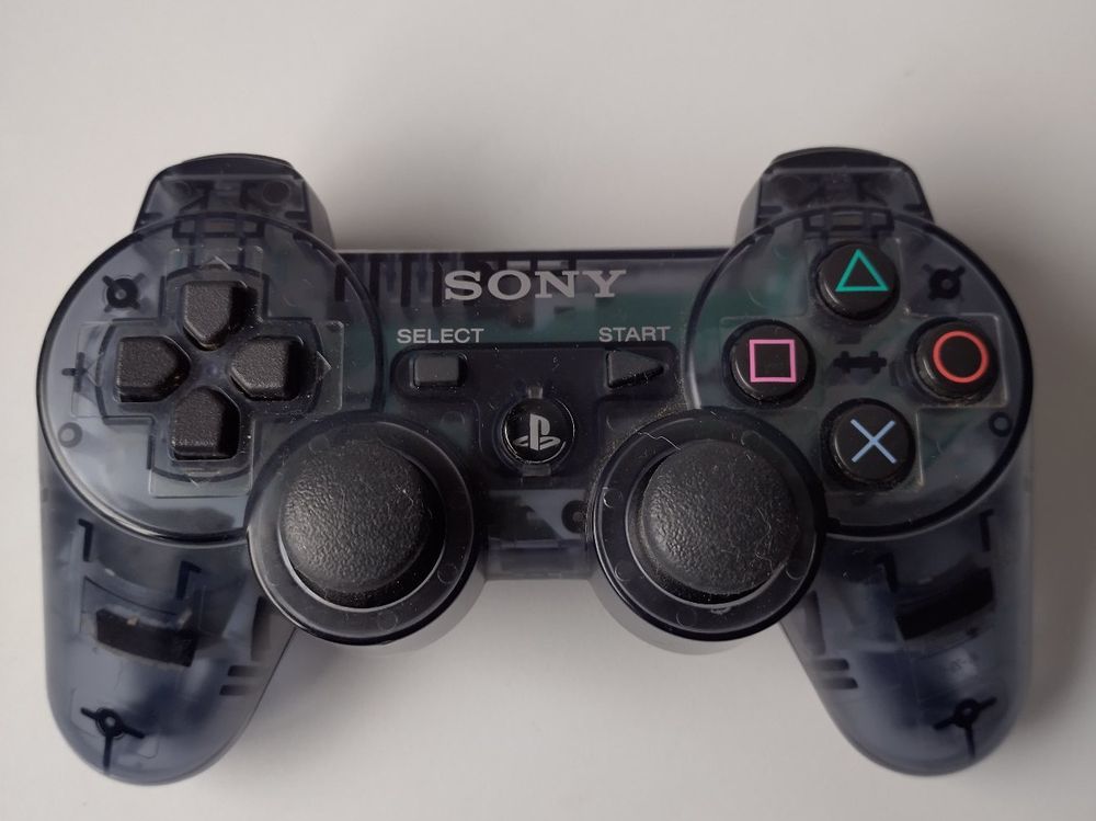 PS3 Sony Dualshock Controller grau-transparent (Gebraucht) in Ermensee ...