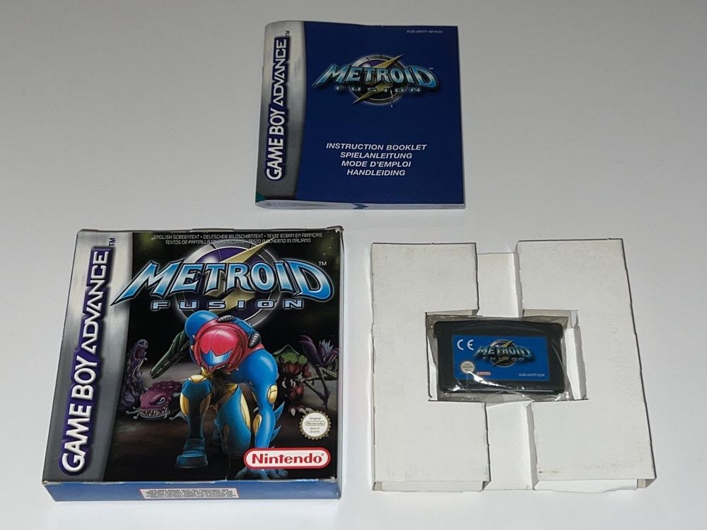 Nintendo Game Boy Advance (GBA) Spiel - Metroid Fusion (OVP) (Gebraucht ...