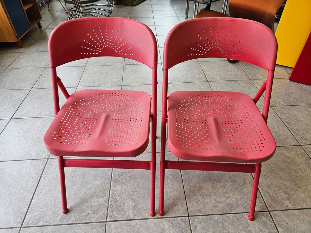IKEA 1990s FRODE Folding Chair. Gartenstuhl Klappstuhl Set (Gebraucht ...