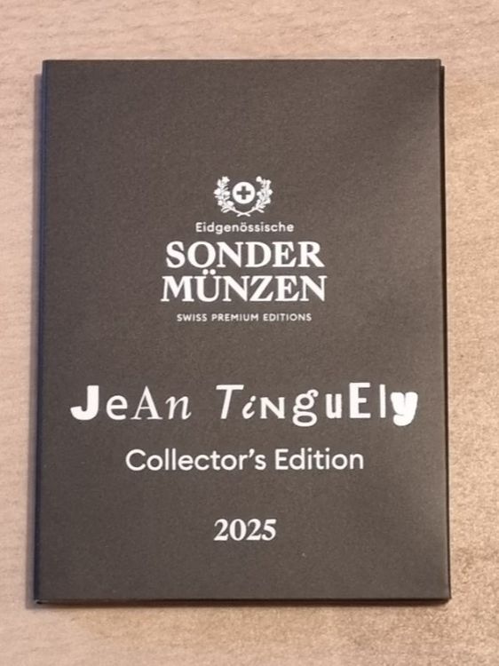 Sondermünze 20 FR Tinguely Collector's Edition Nr 491 | Kaufen auf Ricardo