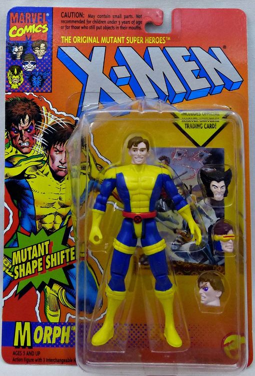 MORPH THE UNCANNY X-MEN WITH TRADING CARD TOY BIZ 1994 | Kaufen auf Ricardo