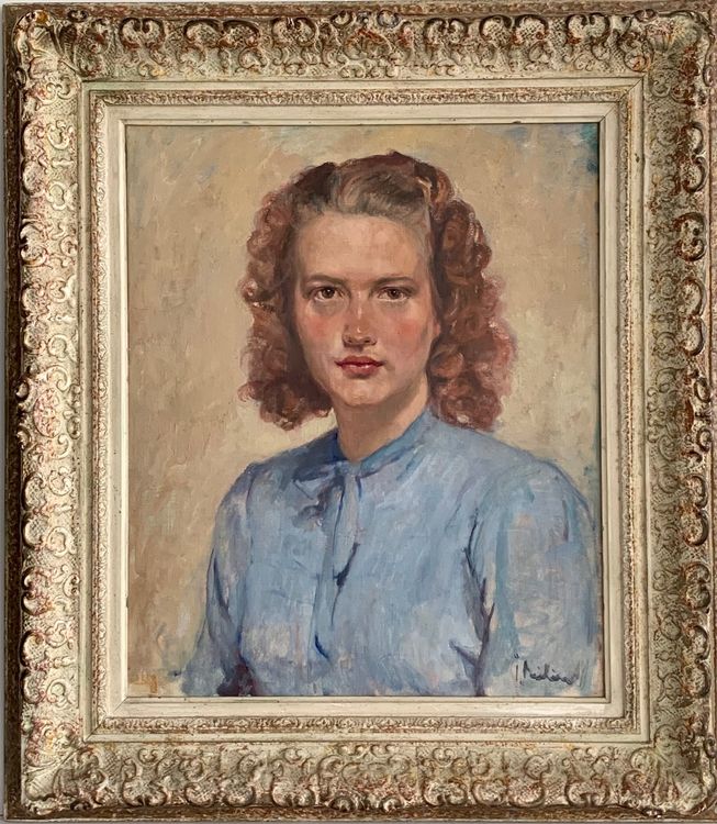 Porträt Gemälde von einer Dame unleserlich Signiert (Gebraucht) in Root für CHF 35 – mit ...