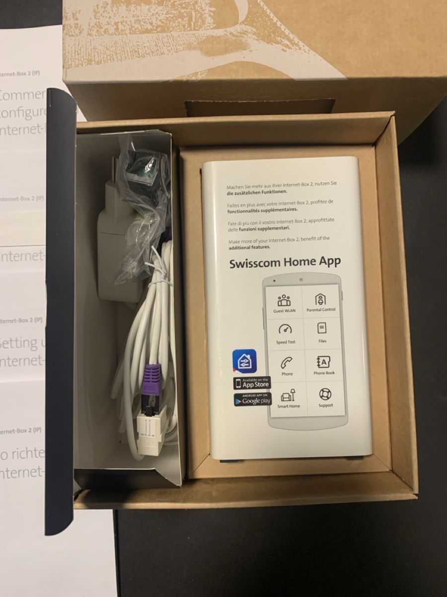 Internet-Box 2 - Swisscom Top Zustand, Alles Inklusive! (Gebraucht) in ...